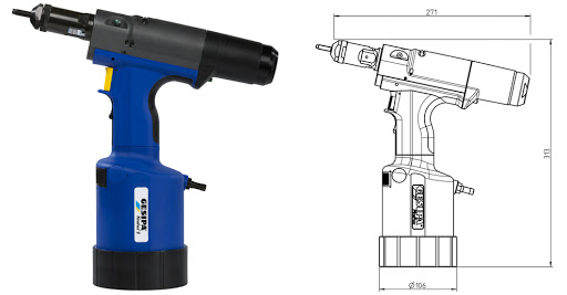Súng rút rive khí nén TAURUS® 3 GESIPA - Công Ty Cổ Phần Công Nghệ PAC ...