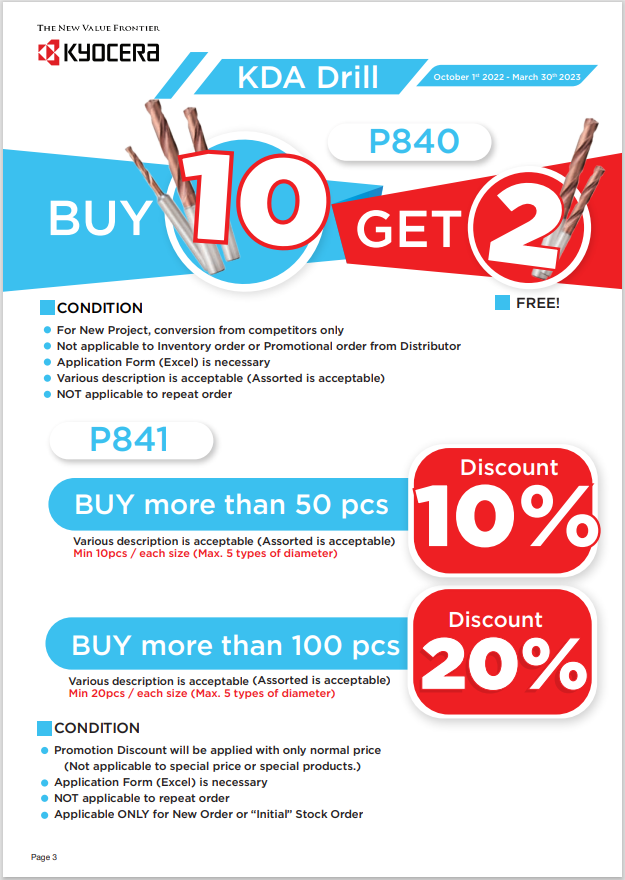 Kyocera Promotion FY23 (01/10/2024 - 30/03/2025) - Chương Trình Khuyến ...